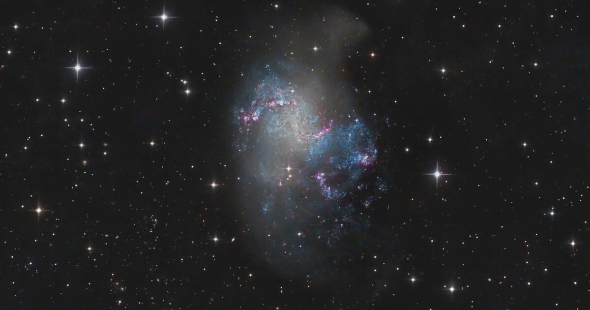 NGC 1313 in the Virgo Super Cluster | Telescope Live